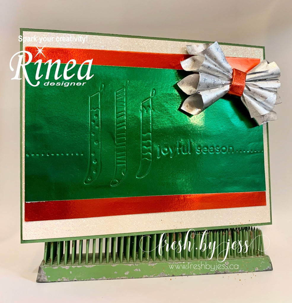 Christmas Card with Jess