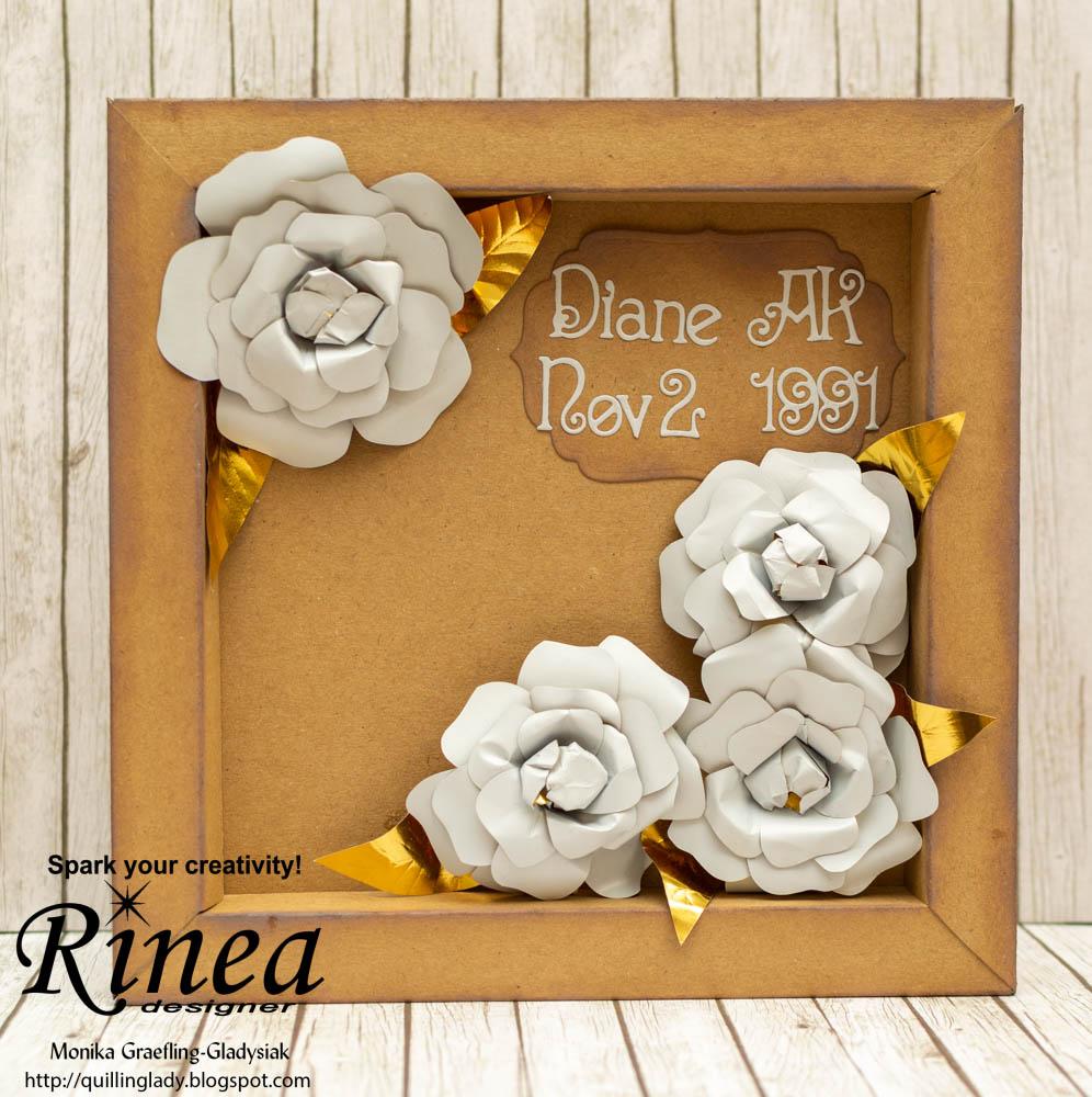 How To Make A Wedding Home Decor Frame By Monika Graefling-Gladysiak