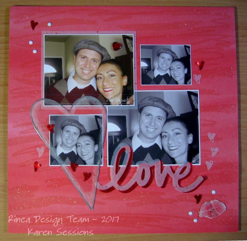 Love this Photo Scrapbook Layout