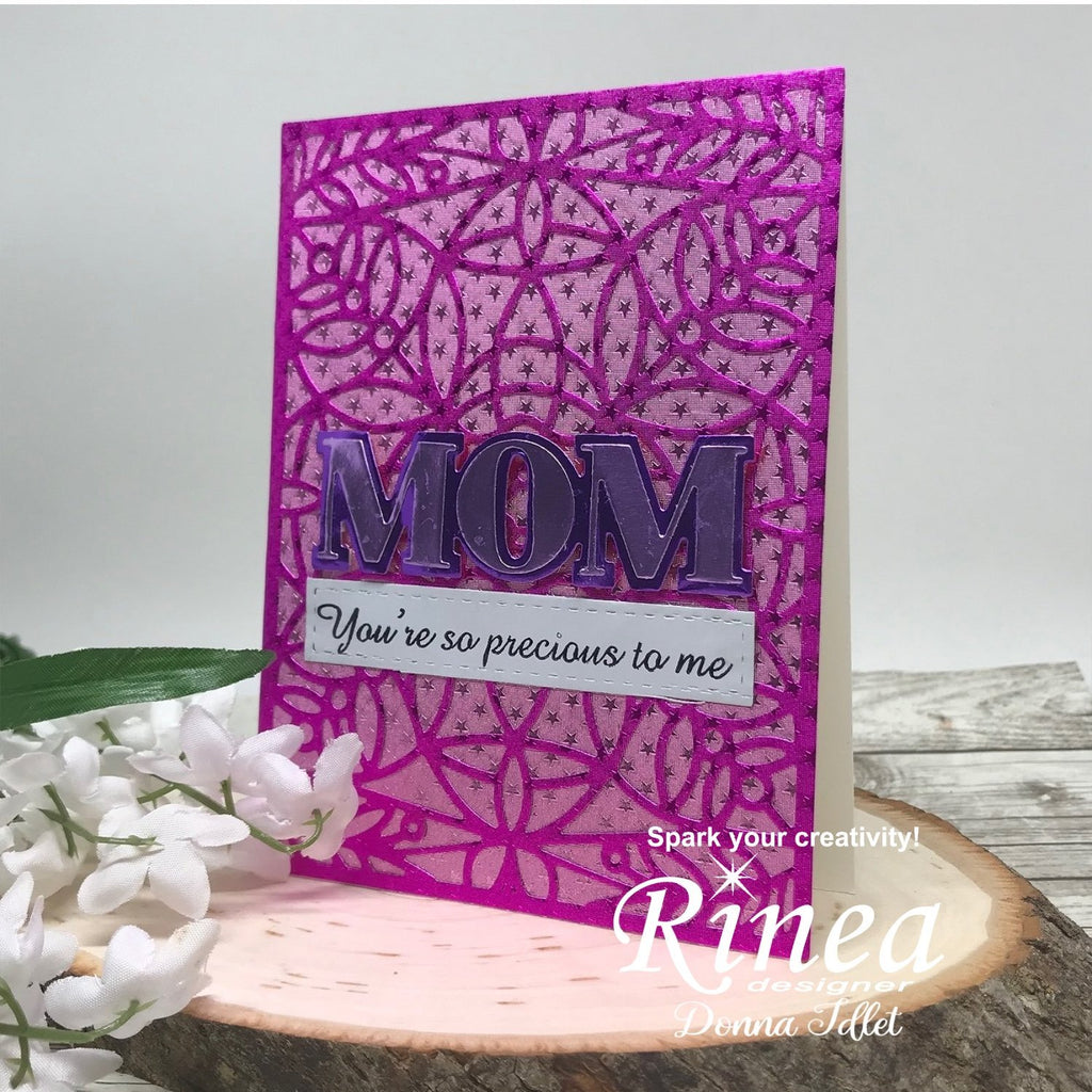 Mom Card by Donna Idlet